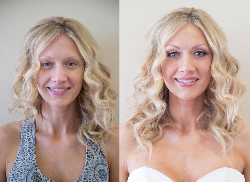 Wedding Airbrush Makeup Before And After Saubhaya Makeup